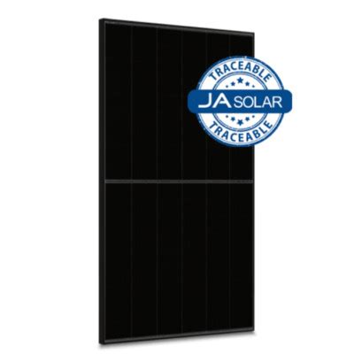 Ja Solar 440w Solar Panel N Type Bifacial Double Glass Traceable Lb All