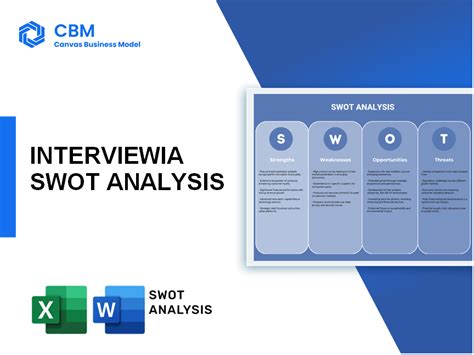 Interviewia Swot Analysis Canvas Swot Pestel And Bcg Matrix Editable