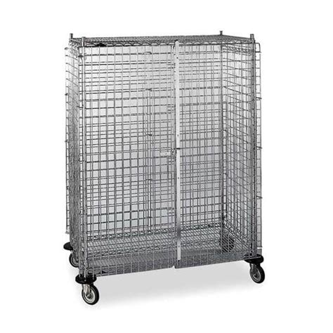 Metro Wire Security Cart900 Lb48 In L Sec55dc