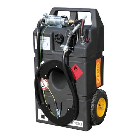 95 Litre Ex0 Fuel Trolley With Flashback Arrester Tanks Uk