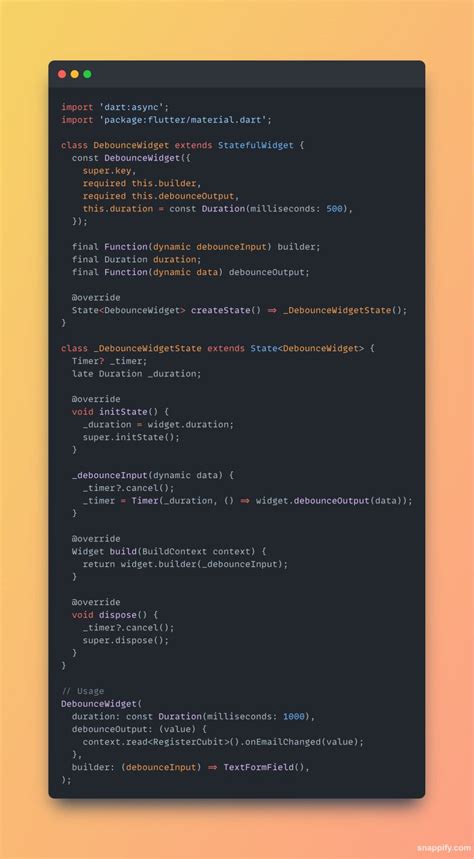 aditya hastungkoro hadi on linkedin flutterdev codingtips mobiledevelopment debounce
