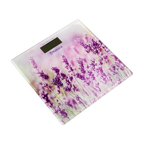 Напольные весы Sakura SA-5072LF, фиолетовый купить по низкой цене с ...