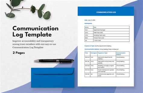 University Log Templates In Pdf Free Download