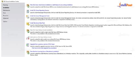 SQL Server Installation Steps