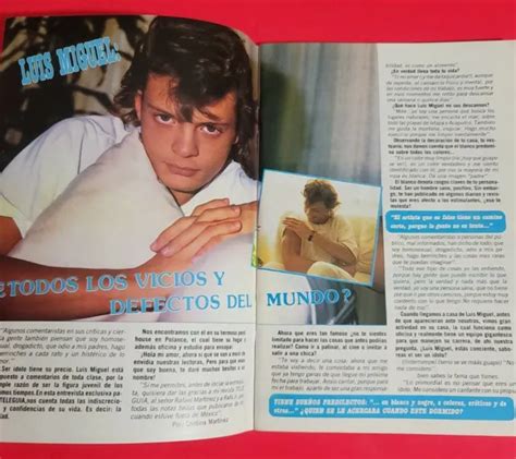 Luis Miguel Arnold Schwarzenegger Sasha Angelica Aragon Adela Noriega Teleguia £19 66 Picclick Uk