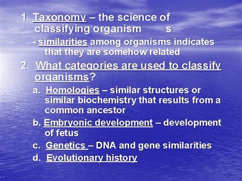 chapter 14 lesson 2 classifying species classification grouping