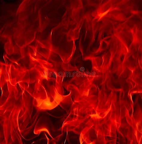 Red Fire Flames Of Hell