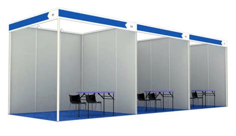 Aluminum Shell Scheme Display Expositores Modulares