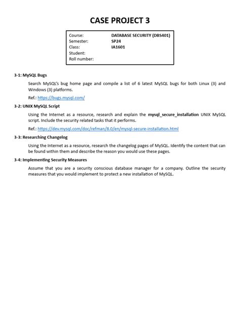 Case Project 3 Pdf