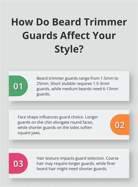 How To Trim Your Beard With Guards Barber Craft