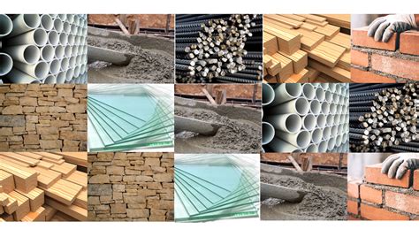 Types of Construction Materials ኮንማርት