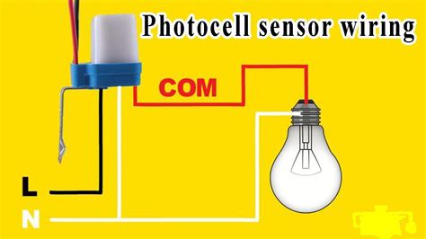 On Vidio Photocell Sensor Wiring Connection Electrical Simulation