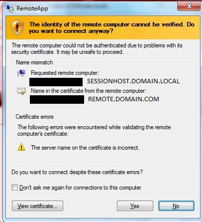 Change Published FQDN For Server 2012 R2 RDS Deployment Name Mismatch