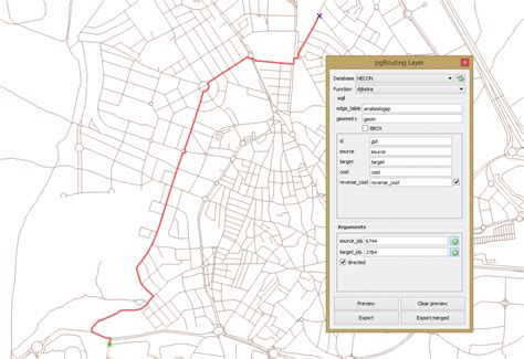Simple Route Analysis With Pgrouting And Qgis Gis Course Tyc Gis Training