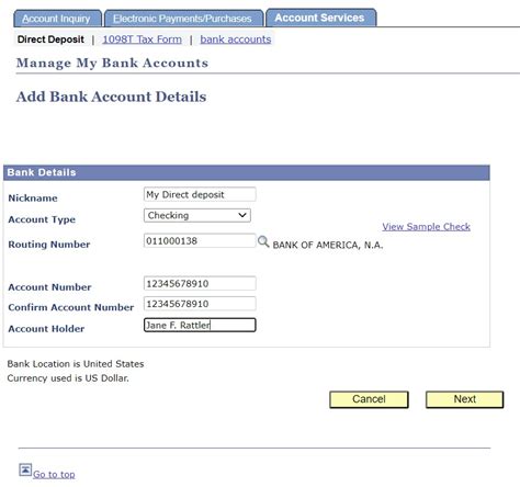 How To Set Up Direct Deposit