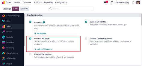 Units Of Measures In Odoo 17 Sales Odoo V17 Enterprise Edition Book