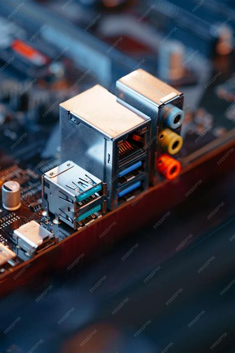 Premium Photo Computer Part Circuit Board Close Up Photo