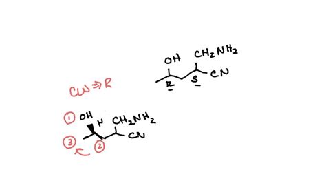 Solved Draw A Structural Formula Of The R S Configuration Of The Compound Shown Below Oh