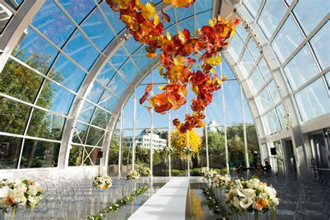 A Chihuly Garden And Glass Wedding