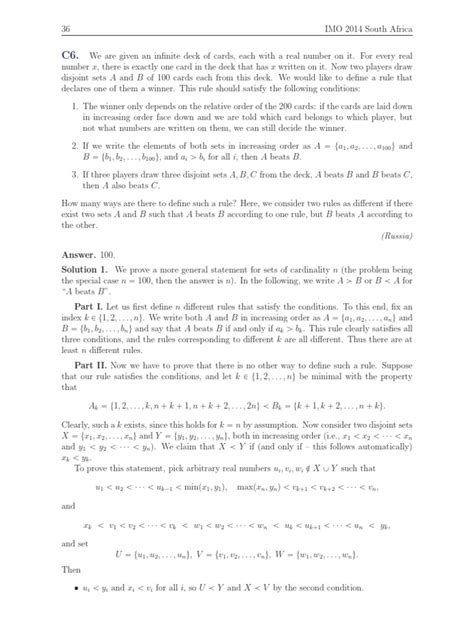 Imo2014sl Pdf Mathematical Logic Mathematics