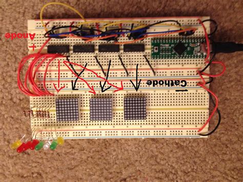 X Led Matrix Powered By HC General Guidance Arduino Forum