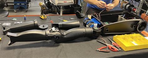 Starting Assembly On Humanoid Robot Superdroid Robots Inspection