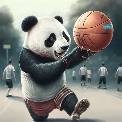 When Pandas Play Ball Get Ready For An Epic Game Of Laughs And Layups