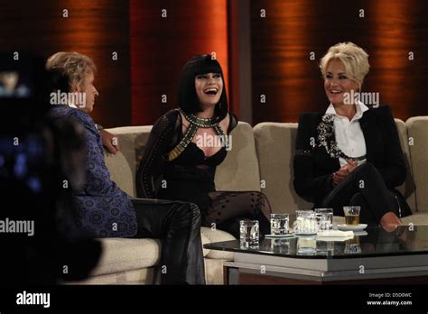 Thomas Gottschalk Jessie J And Sarah Connor At German Zdf Tv Show