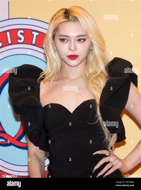 10 January 2023 Seoul South Korea American Singer Alexa Attends A