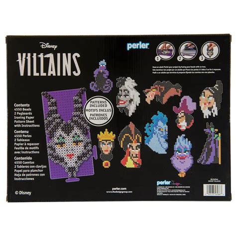 Perler® Disney Villains Deluxe Fused Bead Kit Michaels Bead Kits