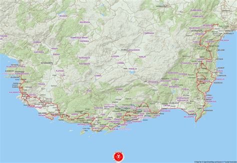 Lycian Way In Turkey Map Route Terrain Best Time Camping And