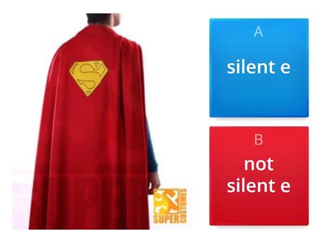Silent E Or Not Quiz