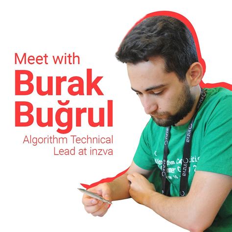 Inzva Our Algorithm Technical Lead Burak Has Been One Of