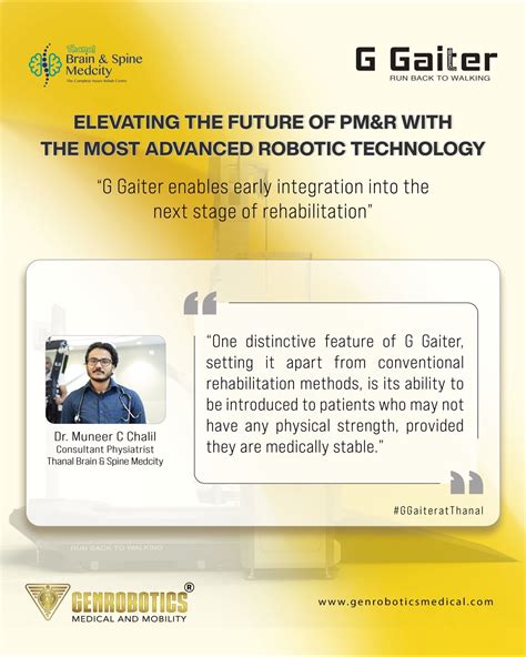 Genrobotics Medical And Mobility On Linkedin Robotic Ggaiterclientseries 1millionroboticsteps…