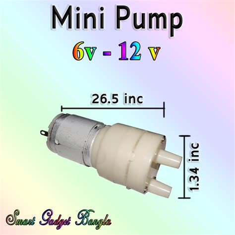 Air Pump Dc 6v 12v Mini Air Pump High Pressure Large Capacity Low