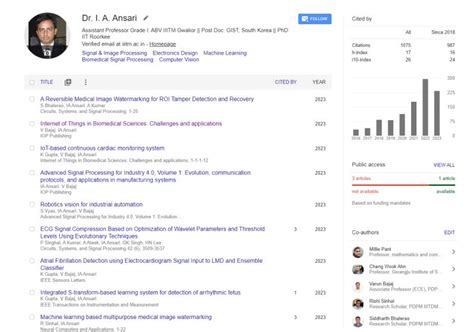 Irshad Ahmad Ansari On Linkedin Research Academia Grateful