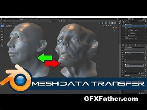 Mesh Data Transfer V For Blender GFXFather
