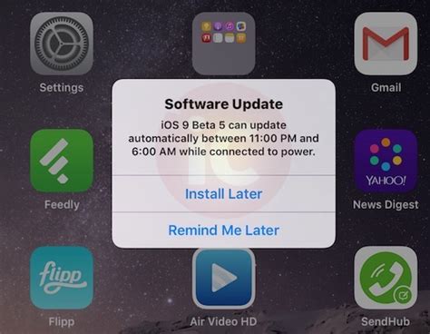 Ios 9 Can Automatically Install Software Updates While You Sleep [pic