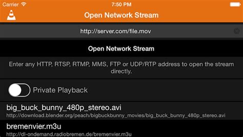 Filevlc For Ios Open Network Streampng Videolan Wiki