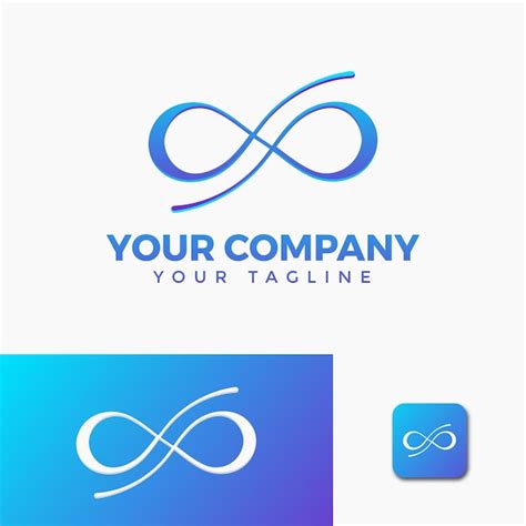 Premium Vector Creative Infinity Company Logo Design Template