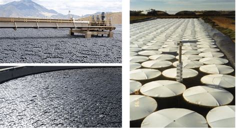 Left Floating Opaque Elements Reducing Evaporation From Reservoirs Download Scientific