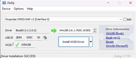 Picoprobe Wont Work Comes Up As Stuff Other Than Interface 0 And 2 Using The Precompiled Uf2 F