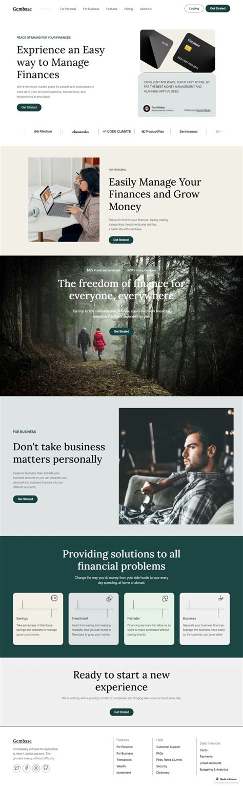 muhammad abu bakkar on linkedin framer landingpage