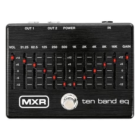 MXR LIMITED EDITION BLACK M108S Reverb
