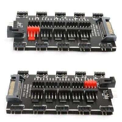 PWM Fan ARGB LED Sync Hub To Splitter For V Pin RGB Lighting Control NILGIRI STORES