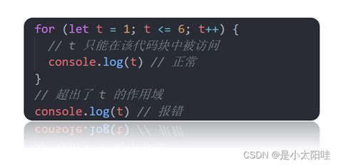 作用域函数进阶局部作用域和块级作用域 Csdn博客