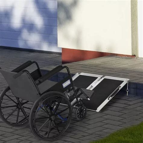 Homcom Duo Wheelchair Ramp Pushchair Mobility Assistance W Carry Handle £65 99 Picclick Uk