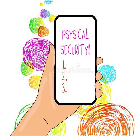 Word Writing Text Physical Security Business Concept For Designed To Deny Unauthorized Access