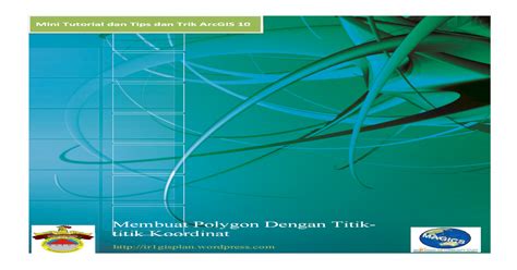 Membuat Polygon Dengan Titik Koordinat