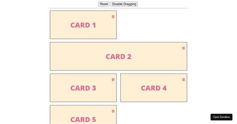 React Flip Move Examples Codesandbox